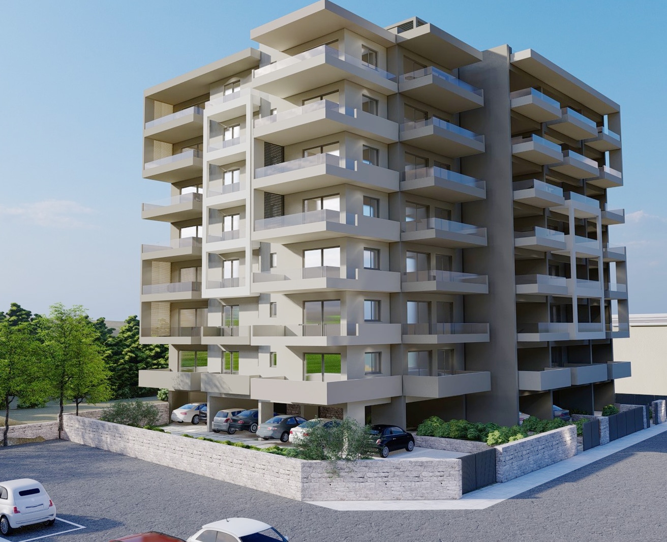 Luxury apartments, Agioi Theodoroi Corinthia - Kanavos Constructions